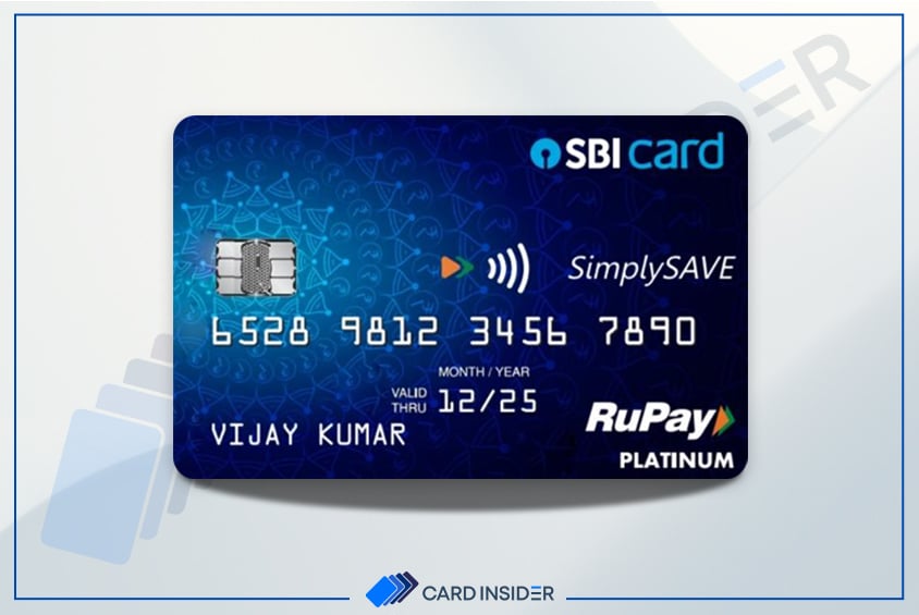 SBI SimplySAVE UPI RuPay Credit Card - Apply Online