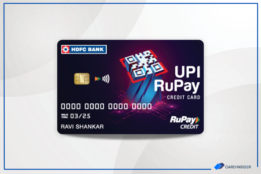 HDFC Bank UPI RuPay Biz Credit Card - Benefit, Apply Online